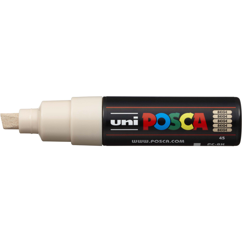 Posca Marker beige-45 PC-8K (Keilspitze breit) 8 mm | Künstlerbedarf ...