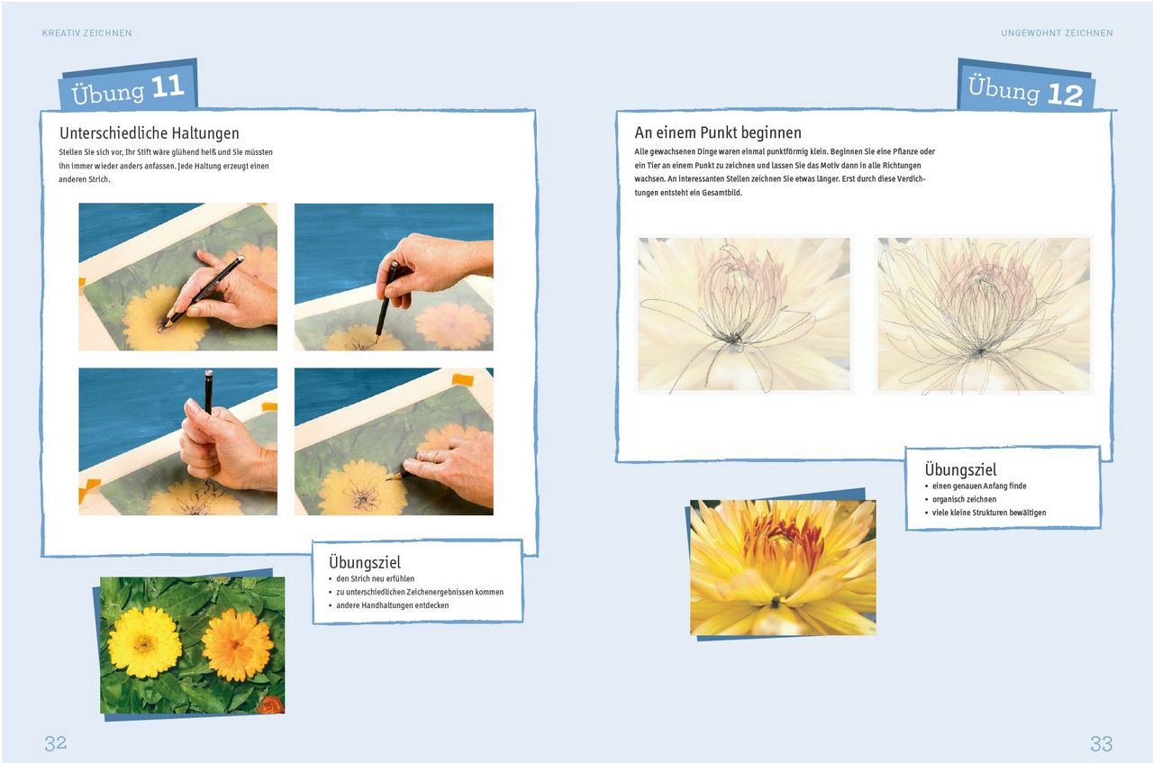 100 Zeichentechniken - Ungewöhnliche Übungen für Ihren eigenen ...